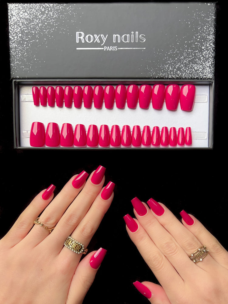 Faux ongles rouges | Roxy Nails Paris | N°1 des Press on Nails – ROXY ...