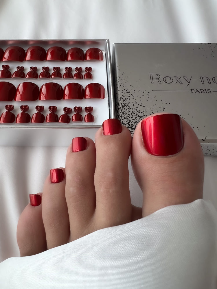 Faux ongles rouges | Roxy Nails Paris | N°1 des Press on Nails – ROXY ...
