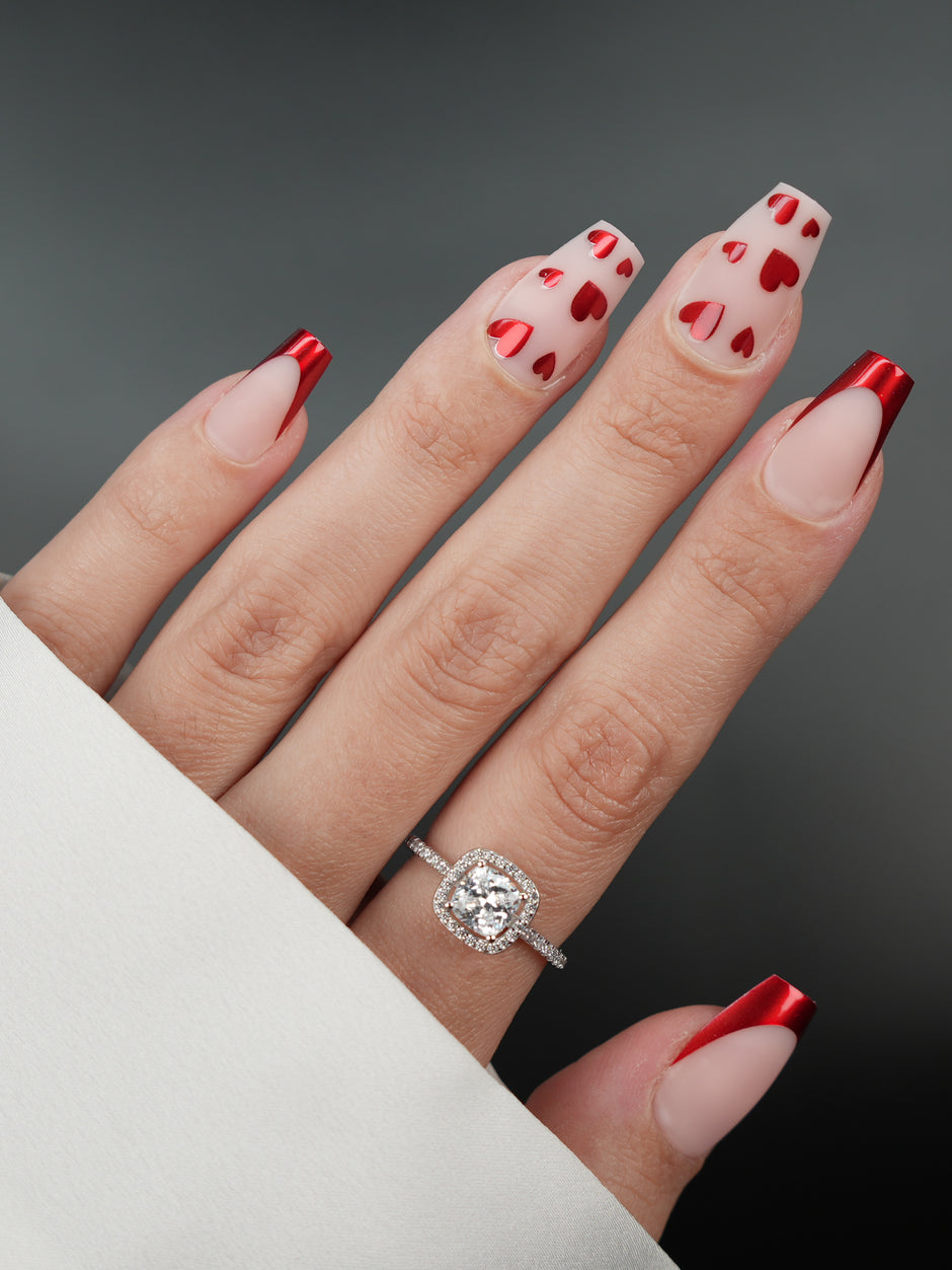 Faux ongles rouges | Roxy Nails Paris | N°1 des Press on Nails – ROXY ...